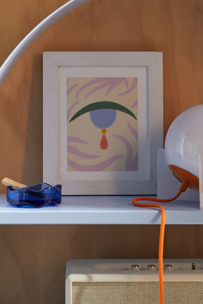 sandrapoliakov Tear Drop Art Print | Urban Outfitters Canada