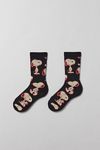 Peanuts Snoopy All Over Print Crew Sock | Urban Outfitters