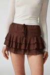 UO Kara Ruffle Micro Mini Skirt | Urban Outfitters