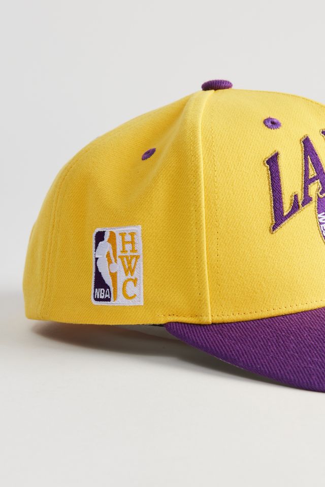 Mitchell & Ness Crown Jewels Pro LA Lakers Snapback Hat | Urban Outfitters