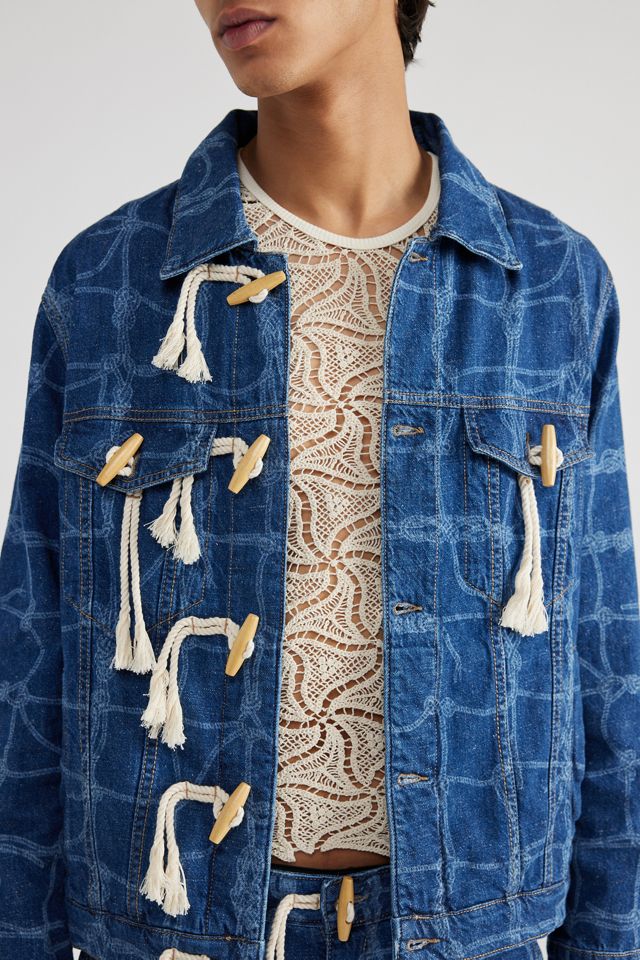 David Catalán Neira Rope Denim Jacket | Urban Outfitters Canada