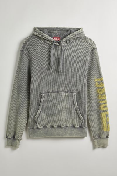 Diesel Boxt Thermal Hoodie Sweatshirt | Urban Outfitters