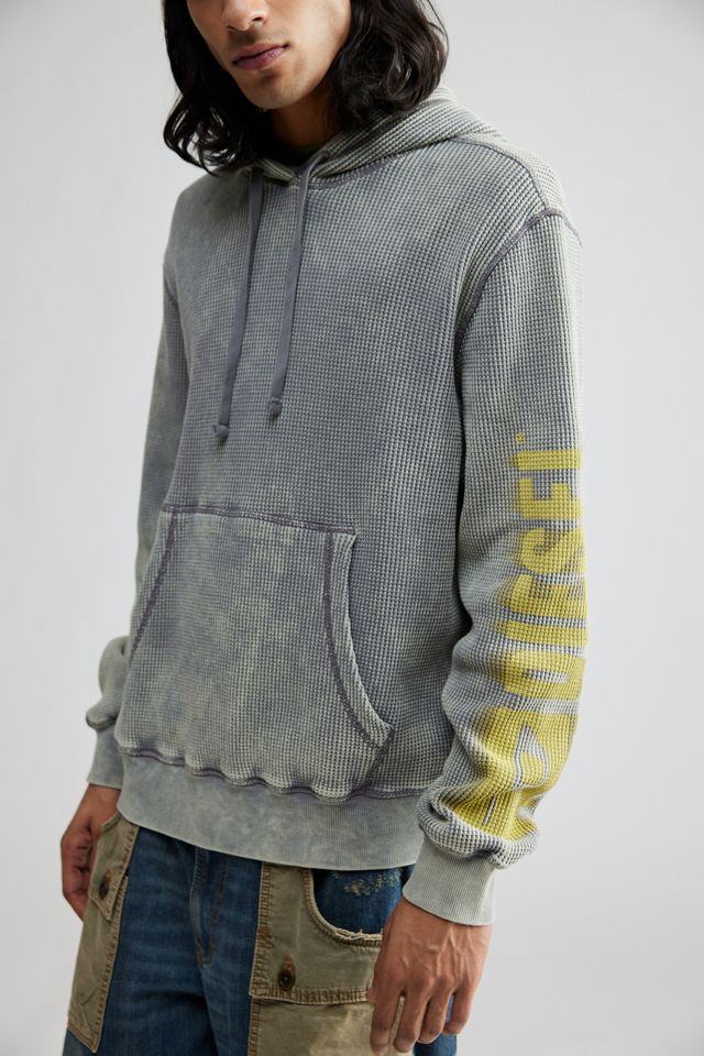 Diesel Boxt Thermal Hoodie Sweatshirt | Urban Outfitters