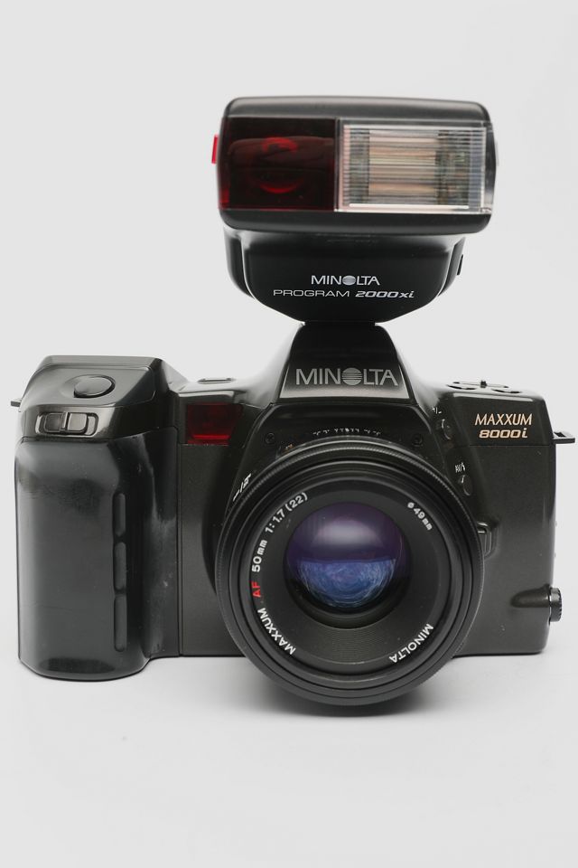 Acme Camera Co. Vintage Minolta Maxxum 8000i 35mm Film Camera | Urban ...