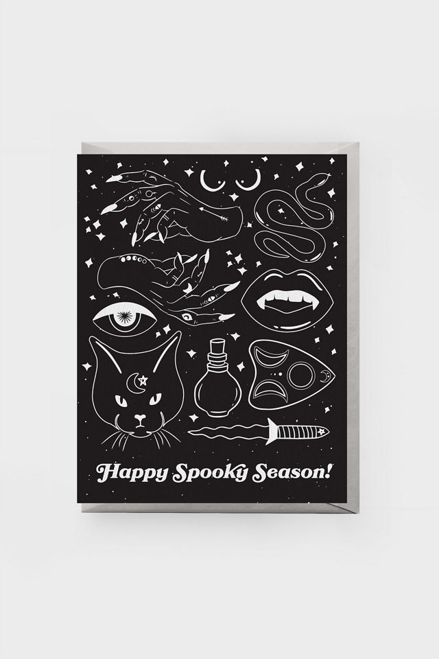 Boss Dotty Spooky Season Greeting Card | Urban Outfitters