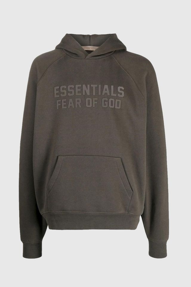 Fear of God Essentials Raglan Hoodie | Urban Outfitters