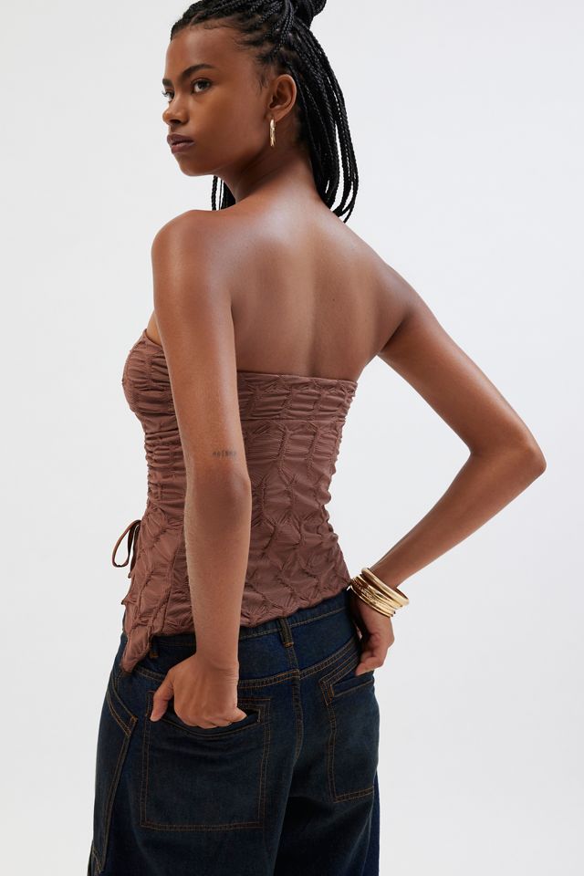 Silence + Noise Remy Textured Tube Top | Urban Outfitters