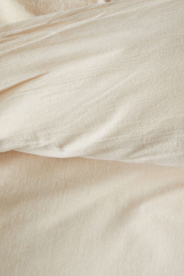Textured Cotton Duvet Cover | Urban Outfitters Canada