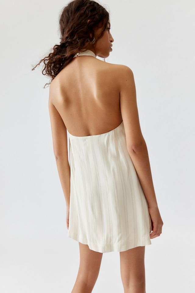 Basic Pleasure Mode Ascot Mini Dress | Urban Outfitters Canada