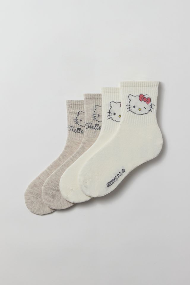 Hello Kitty Quarter Sock 2-Pack | Urban Outfitters Canada