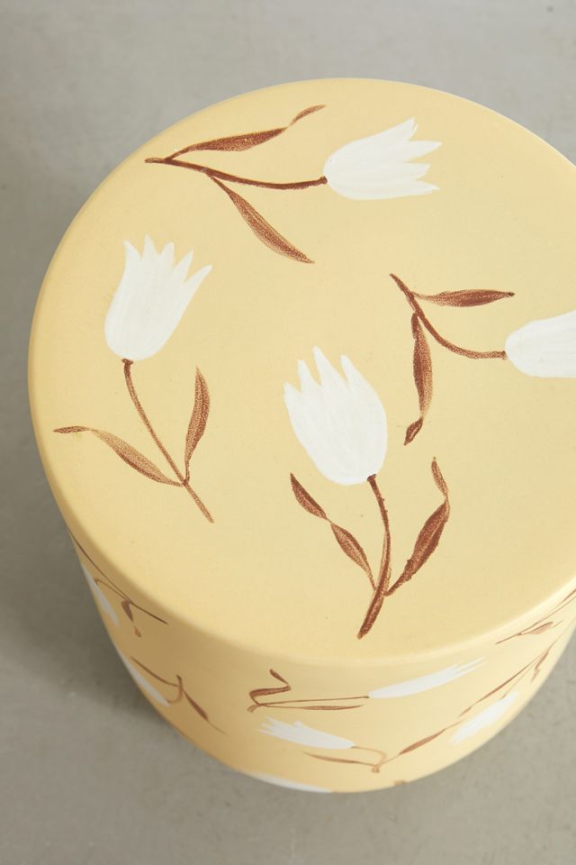 Tulip Ceramic Side Table | Urban Outfitters