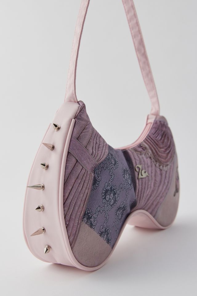 Zemeta Pink Curtain Spike Bag | Urban Outfitters