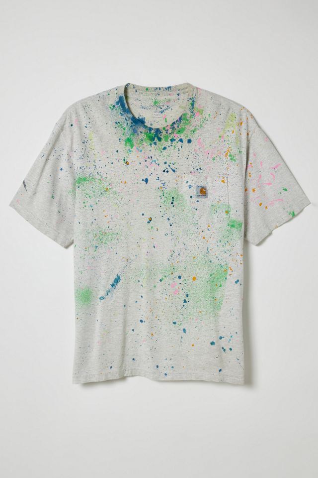 Vintage Carhartt Paint Splatter Tee | Urban Outfitters
