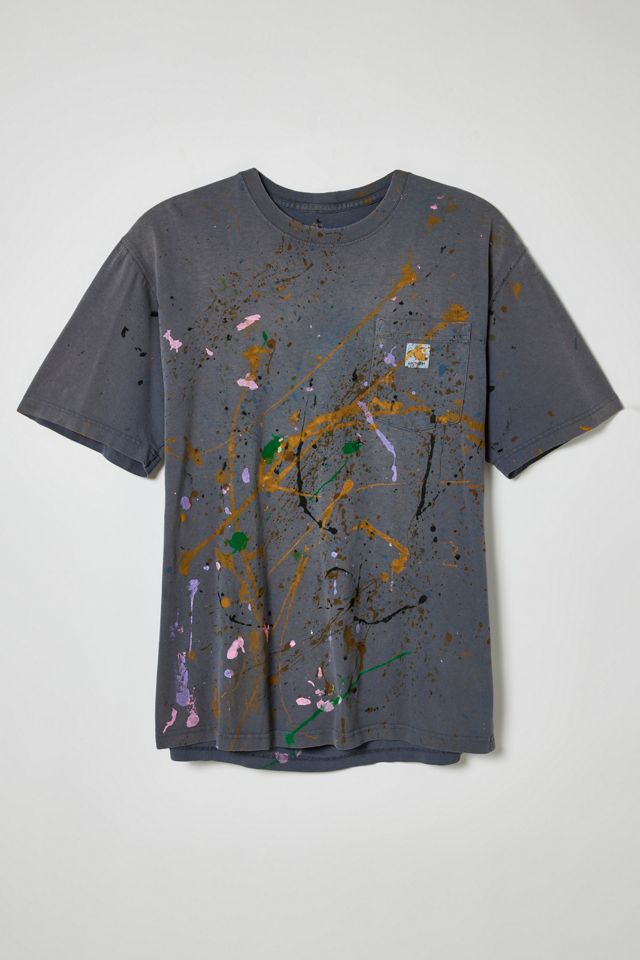 Vintage Carhartt Paint Splatter Tee | Urban Outfitters