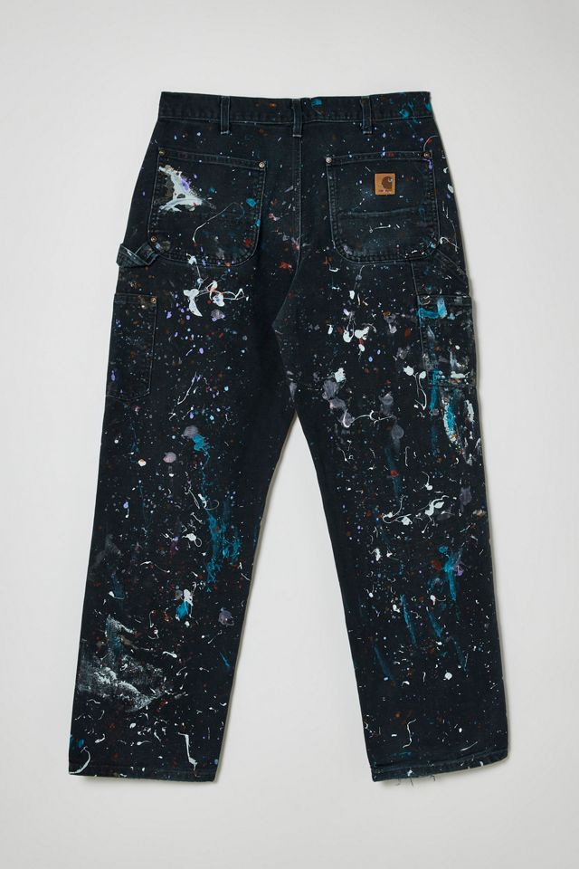 VIntage Carhartt Paint Splatter Carpenter Pant | Urban Outfitters