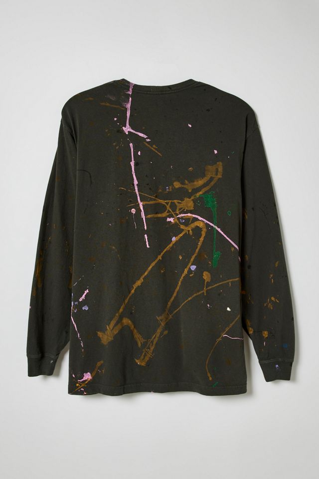 Vintage Carhartt Paint Splatter Long Sleeve Tee | Urban Outfitters