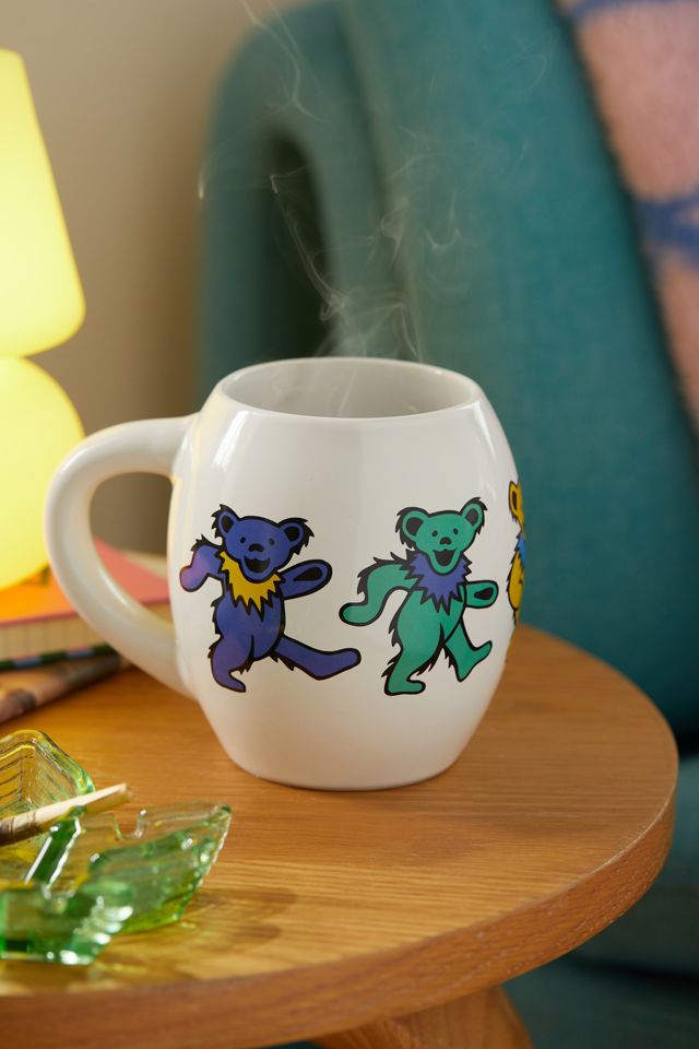 Grateful Dead Dancing Bears 18 oz Mug | Urban Outfitters