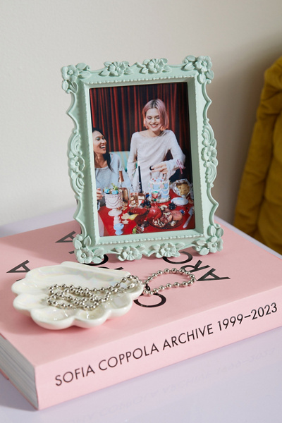 Sage Green Flower Picture Frame | Urban Outfitters Canada