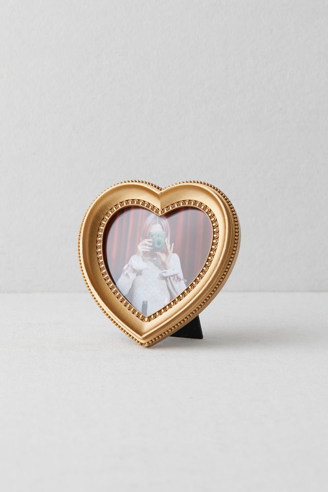 Gold Heart Picture Frame | Urban Outfitters