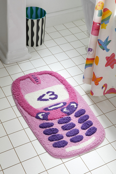 Cell Phone Bath Mat | Urban Outfitters