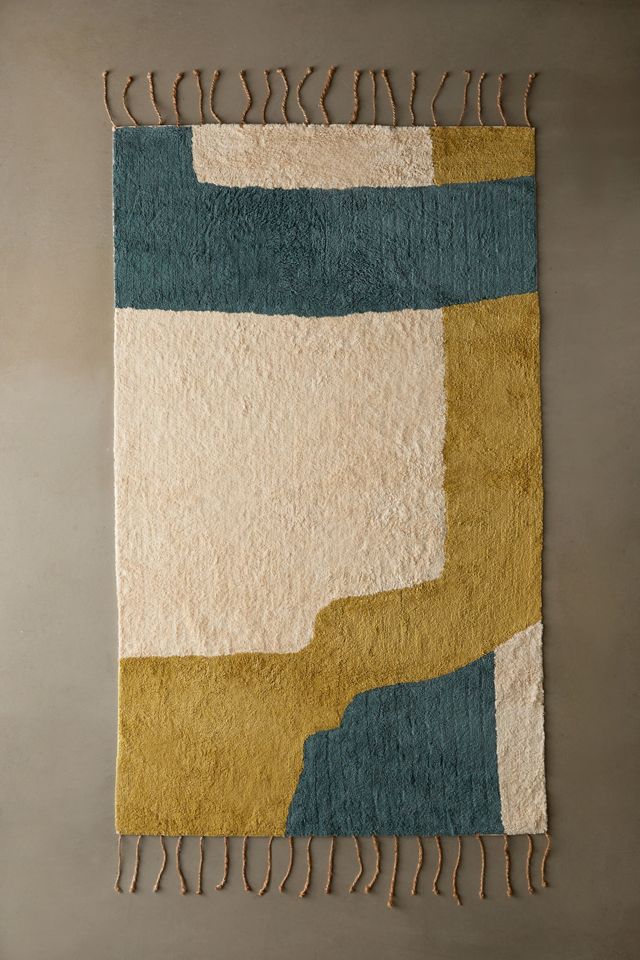 Misha Colorblock Rug | Urban Outfitters