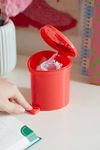 Strawberry Tabletop Trash Bin | Urban Outfitters
