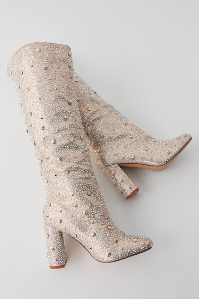 Azalea Wang Clouded Embellished Boot | Urban Outfitters Canada