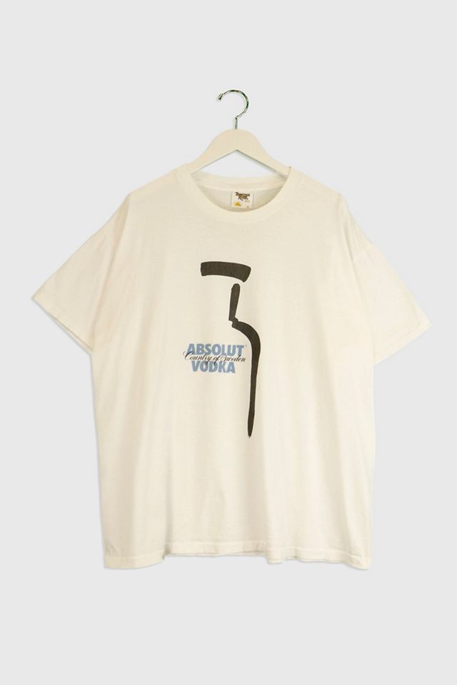 Vintage Absolut Vodka Country Of Sweden T Shirt | Urban Outfitters