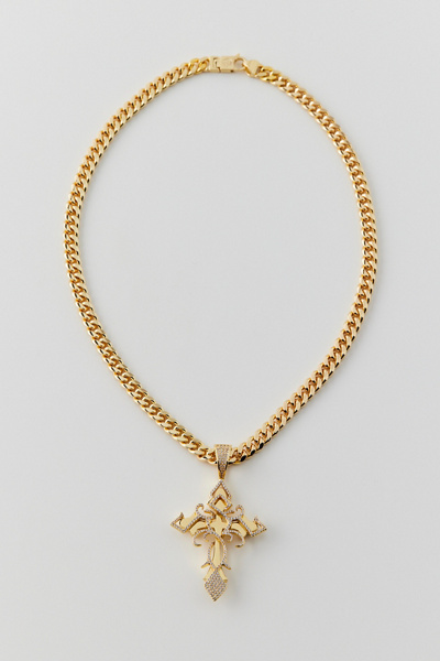 King Ice All I Cross Is Chainz Necklace | Urban Outfitters
