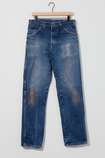 Vintage 1990s Distressed Dickies Dark Wash Work Jeans | Urban Outfitters