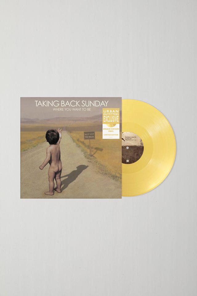 Taking Back Sunday - Where You Want To Be Limited LP | Urban Outfitters ...
