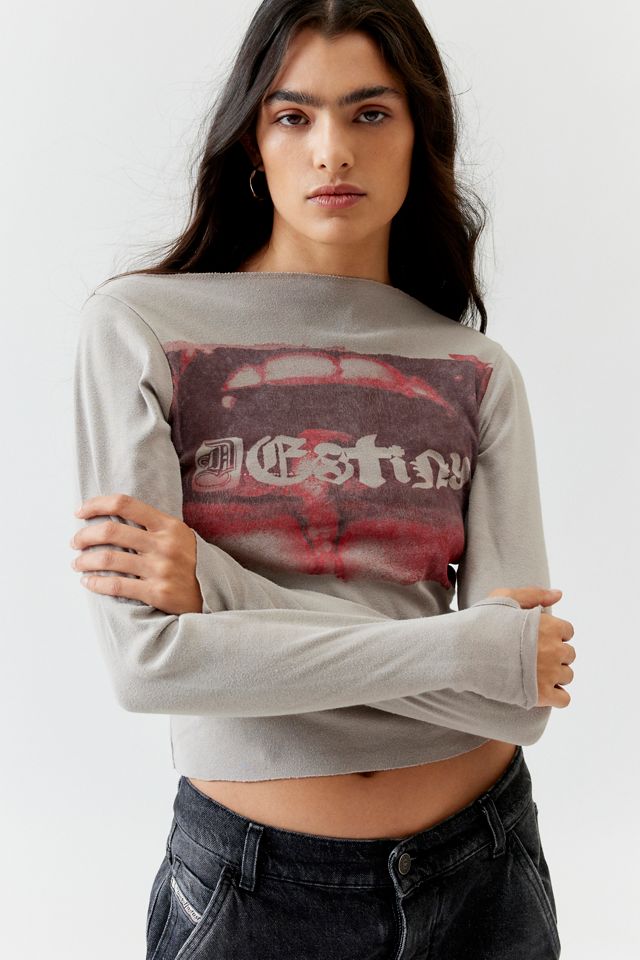 Destiny Long Sleeve Graphic Tee | Urban Outfitters
