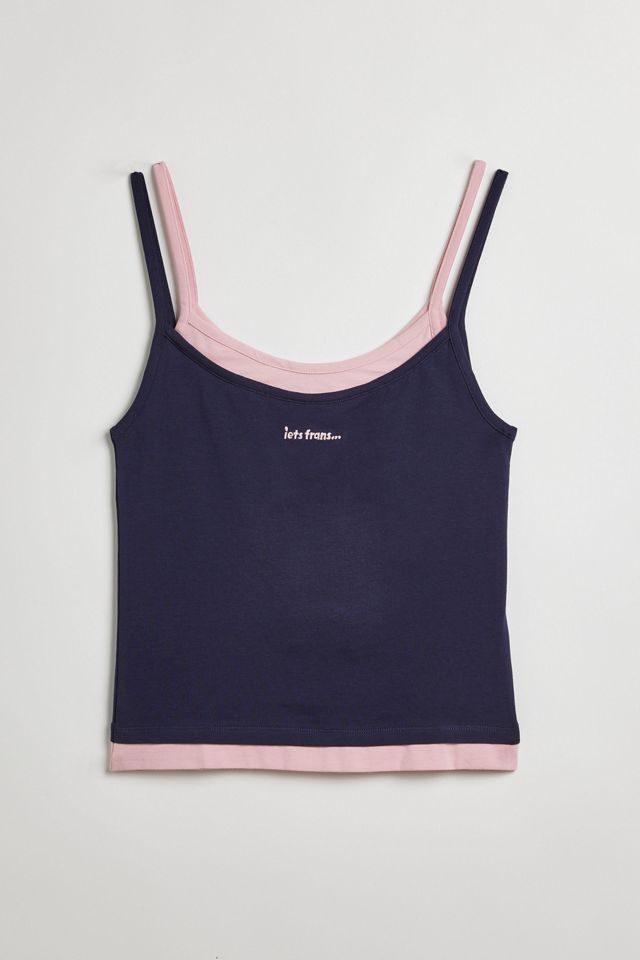iets frans… Double Layer Cami | Urban Outfitters