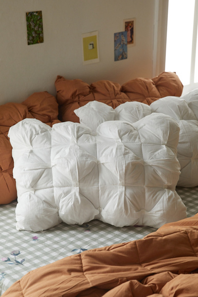Diamond Puff Sham Set | Urban Outfitters