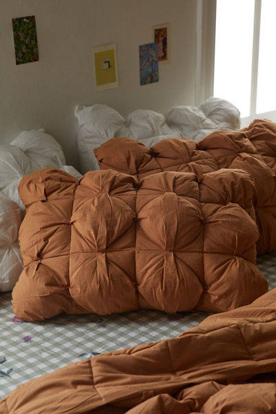 Diamond Puff Sham Set | Urban Outfitters