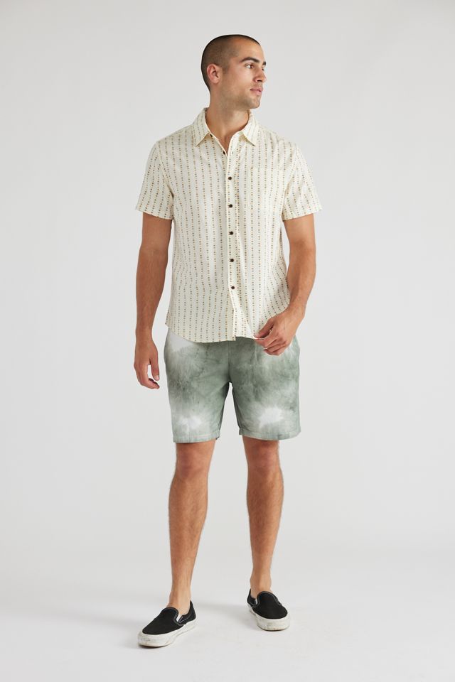 Katin Resonate Patterned Short Sleeve Button-Down Shirt | Urban Outfitters