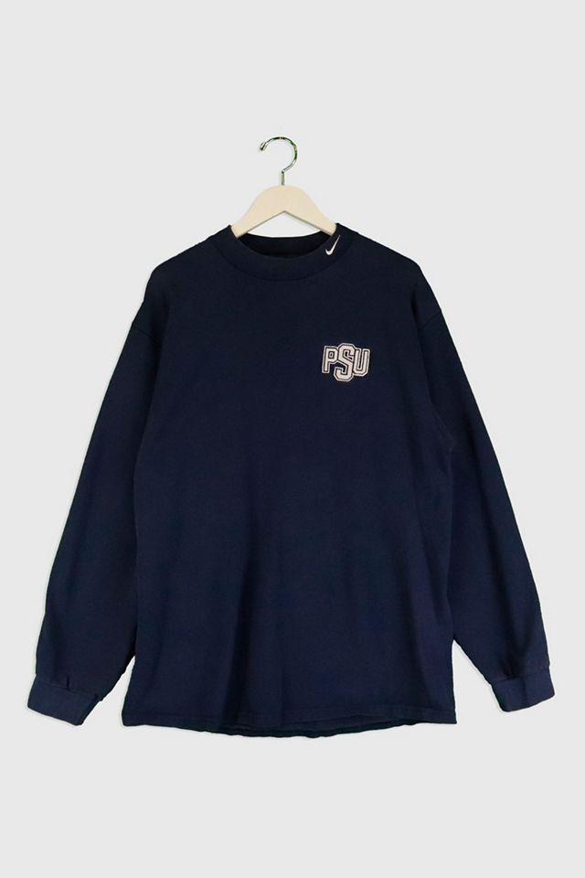 Vintage Nike PSU Varsity Longsleeve T Shirt | Urban Outfitters