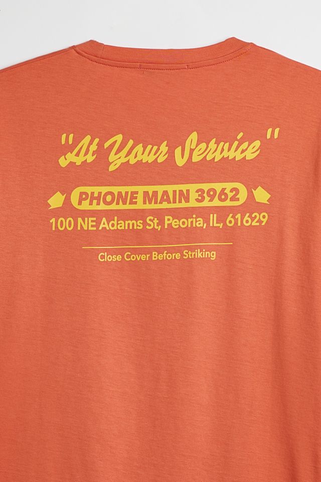 CAT WWR Service Tee | Urban Outfitters