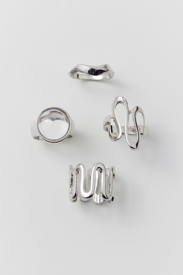 Zuri Modern Ring Set | Urban Outfitters