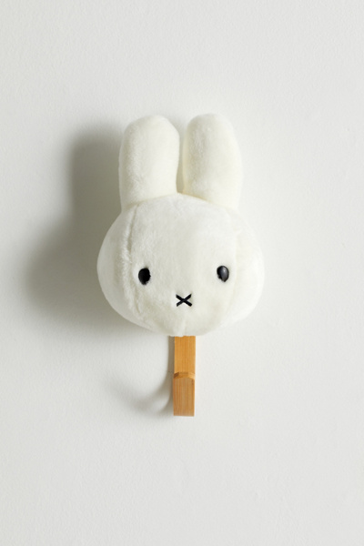 Miffy Head Plushie Wall Hook | Urban Outfitters