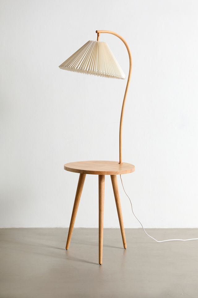 Sanna Side Table Floor Lamp | Urban Outfitters