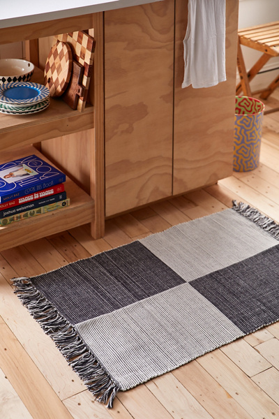 Marni Checkered Utility Rug | Urban Outfitters