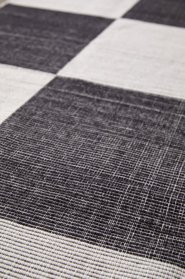 Marni Checkered Utility Rug | Urban Outfitters