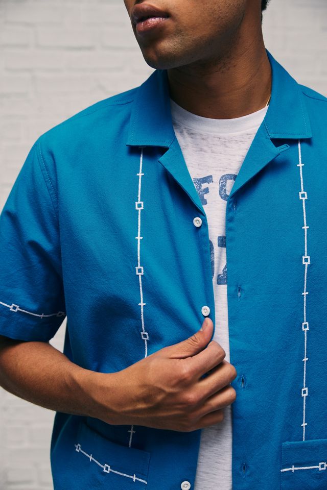 BDG Embroidered Button-Down Shirt | Urban Outfitters