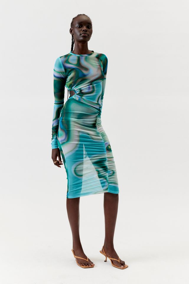 Martin Across Umiko Midi Dress | Urban Outfitters Canada