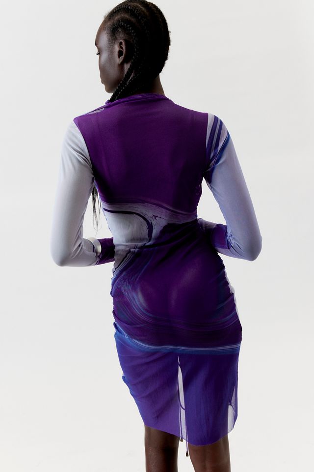 Martin Across Nebula Dress | Urban Outfitters Canada