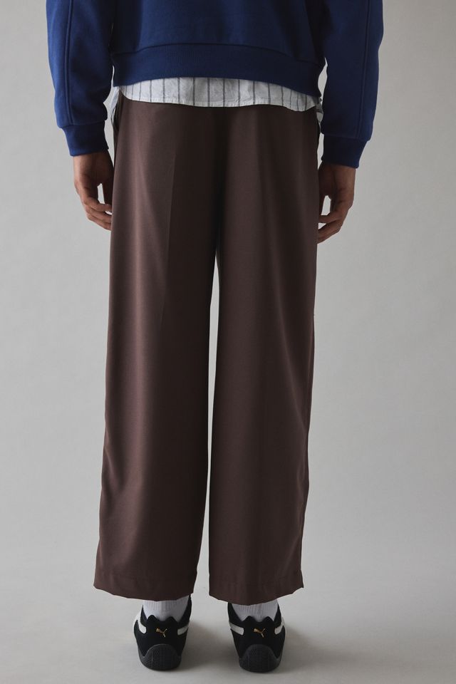 Standard Cloth Jason Relaxed Pleated Trouser Pant | Urban Outfitters