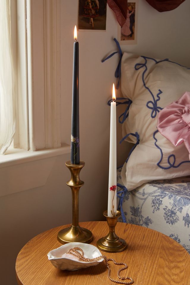 Antique Gold 3-Inch Taper Candle Holder | Urban Outfitters