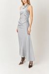 Amy Lynn Rue Cowl Neck Satin Maxi Dress | Urban Outfitters