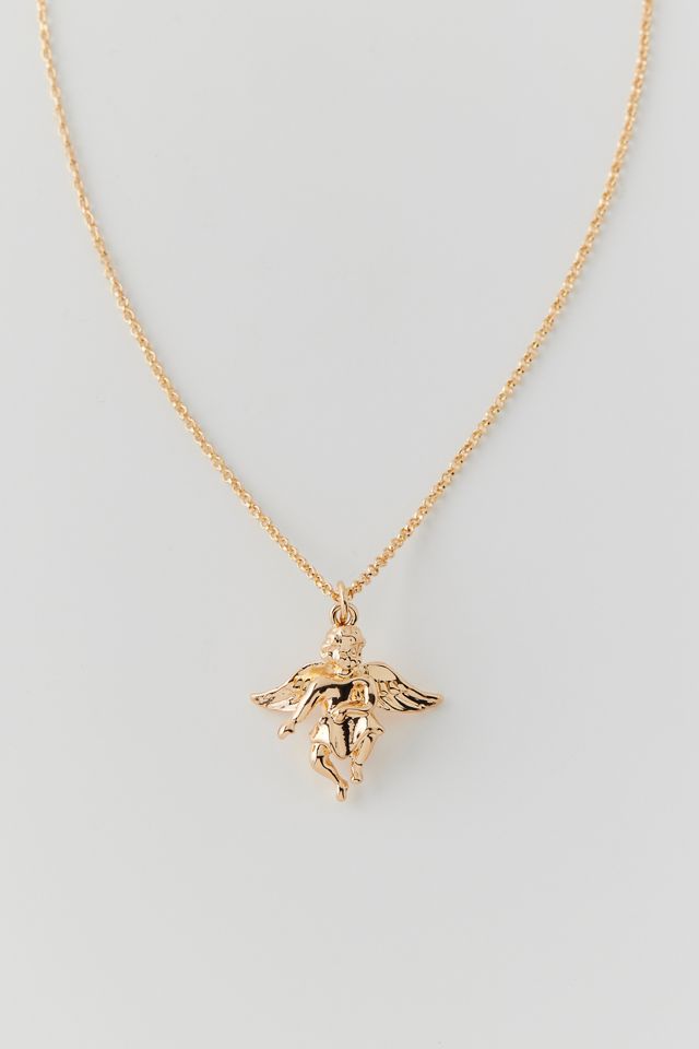 Cherub Charm Necklace | Urban Outfitters Canada